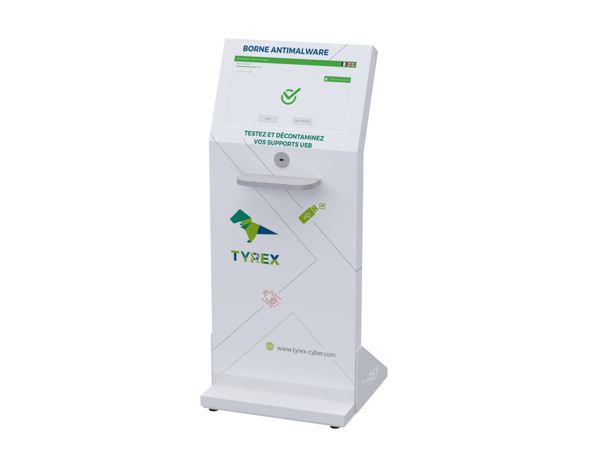 USB Security Decontamination Stations | TYREX